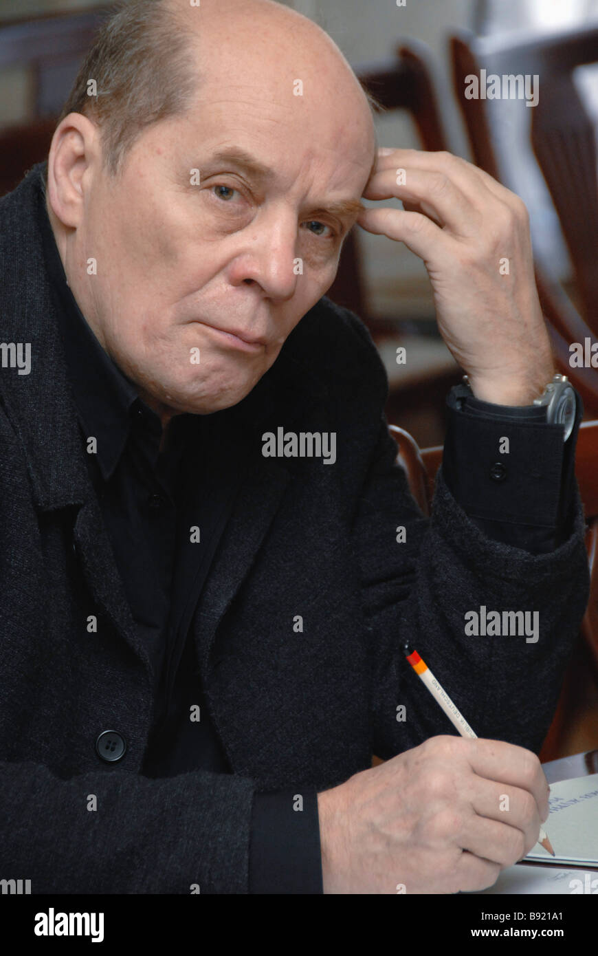 Actor Alexander Filipenko during a Press Complaint Public Board session Stock Photo - Alamy