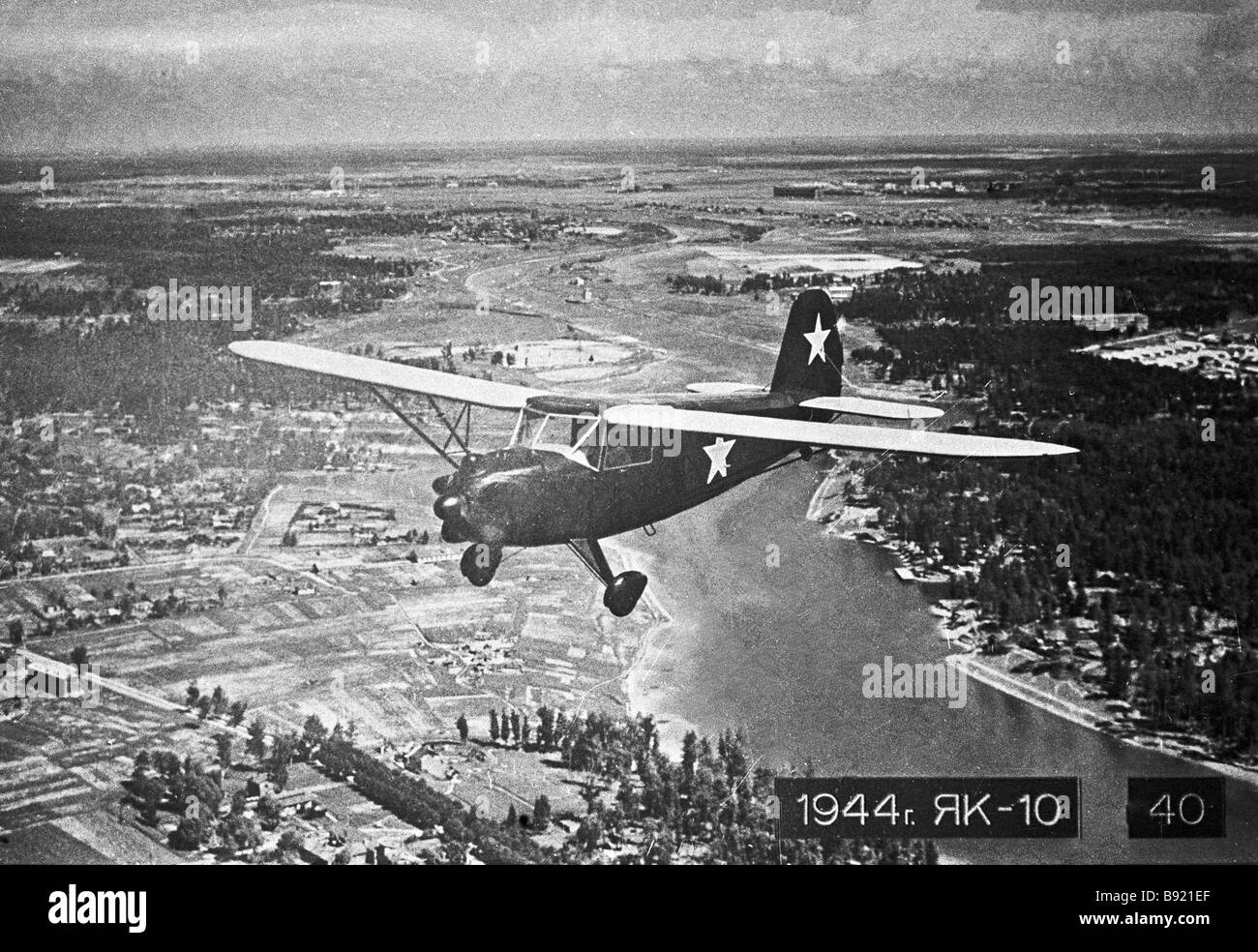 YaK 10 communication aircraft designed by Alexander Yakovlev 1944 photo ...