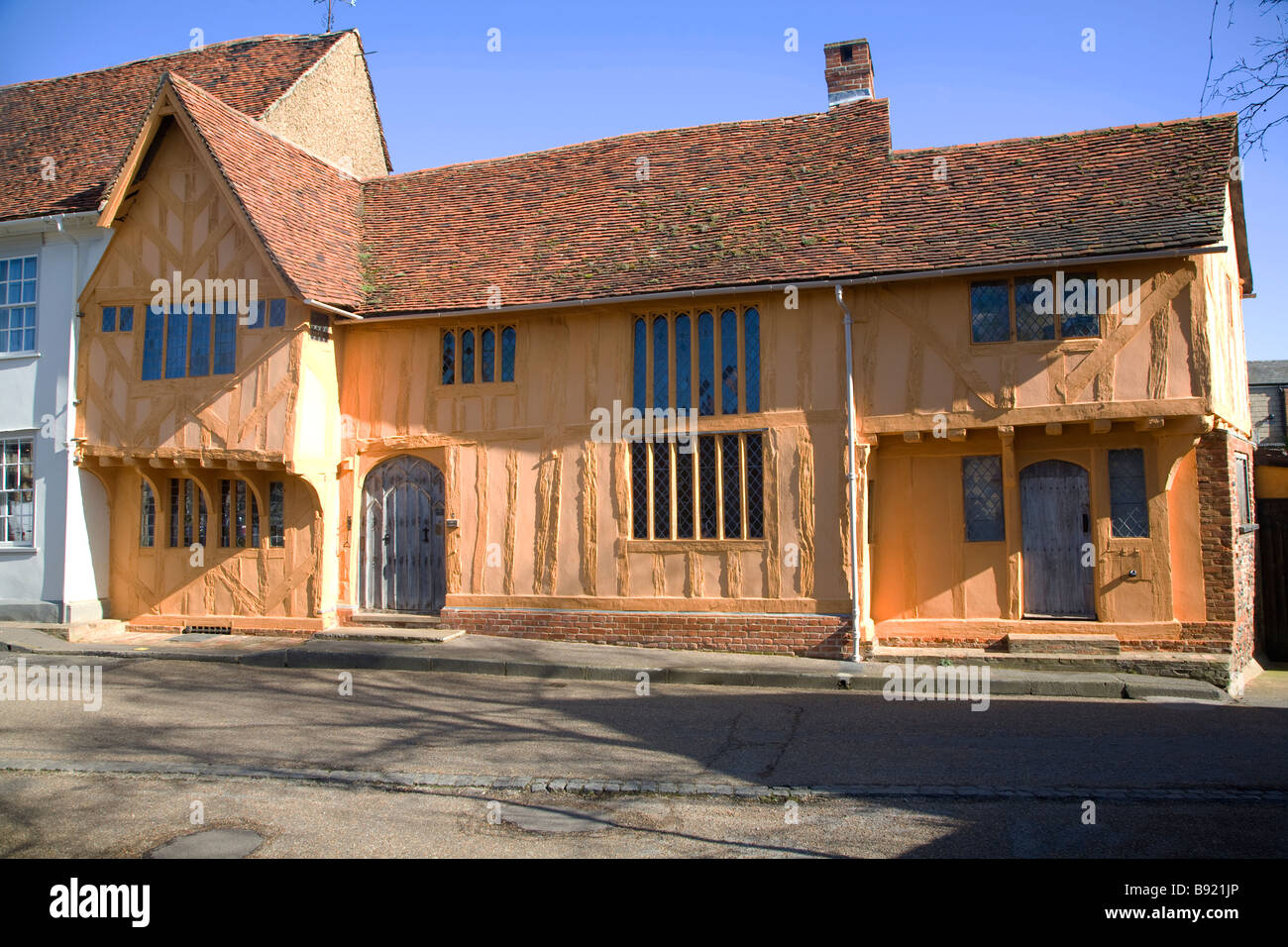 Little Hall Lavenham Suffolk England Stock Photo - Alamy