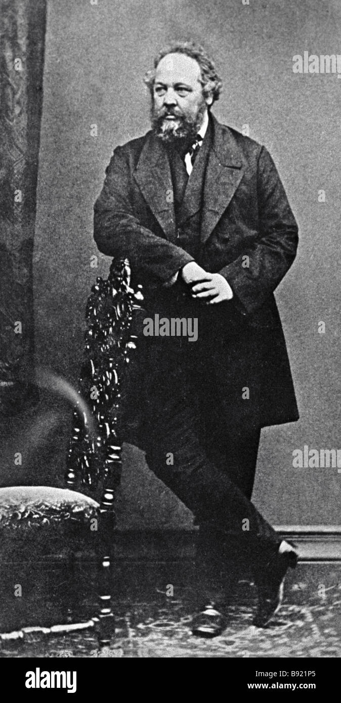 A Russian revolutionary and father of modern anarchism Mikhail Bakunin ...