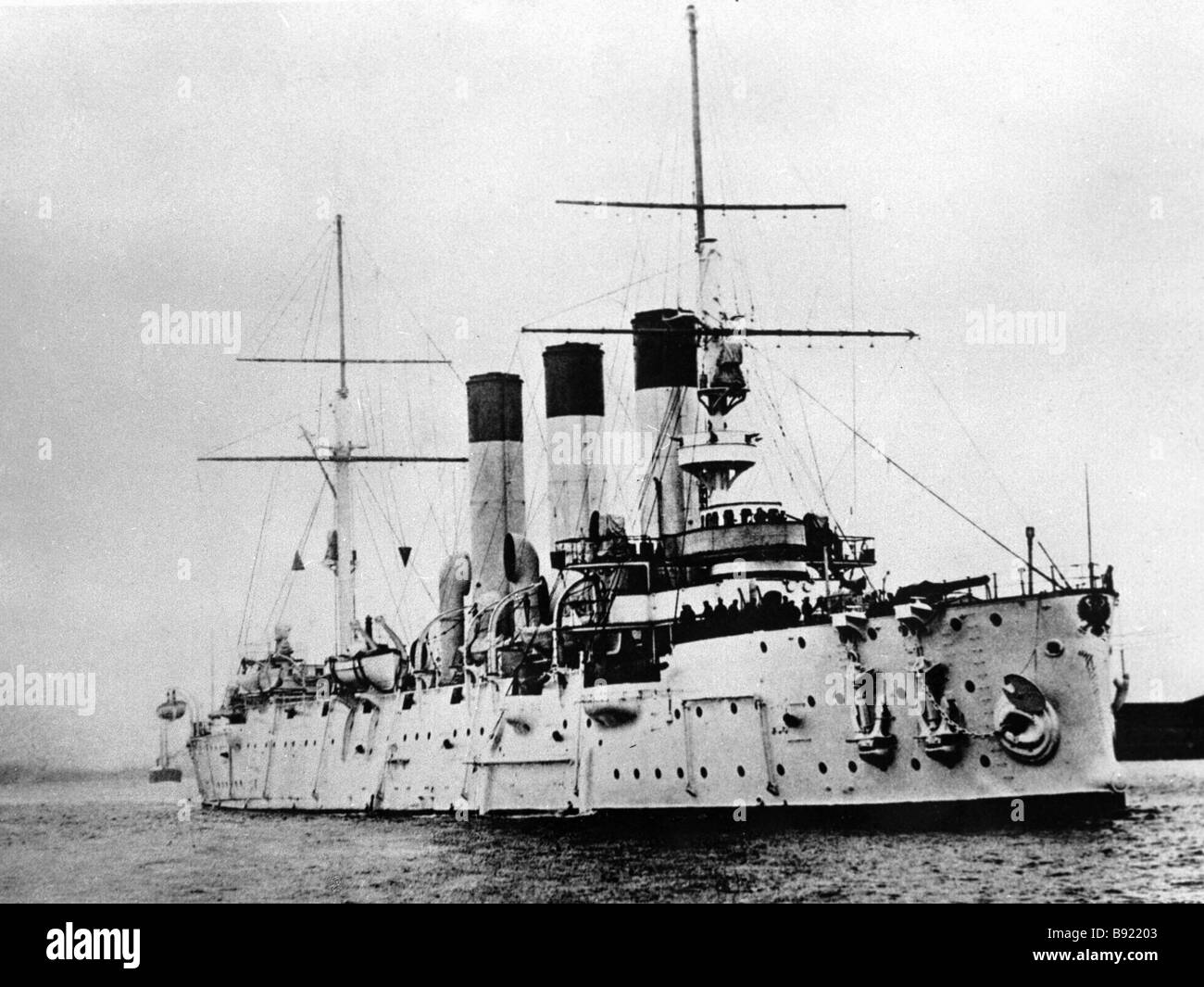 Cruiser Aurora Black and White Stock Photos & Images - Alamy