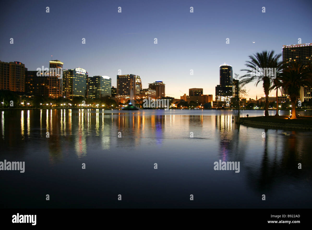 Orlando city skyline hi-res stock photography and images - Alamy