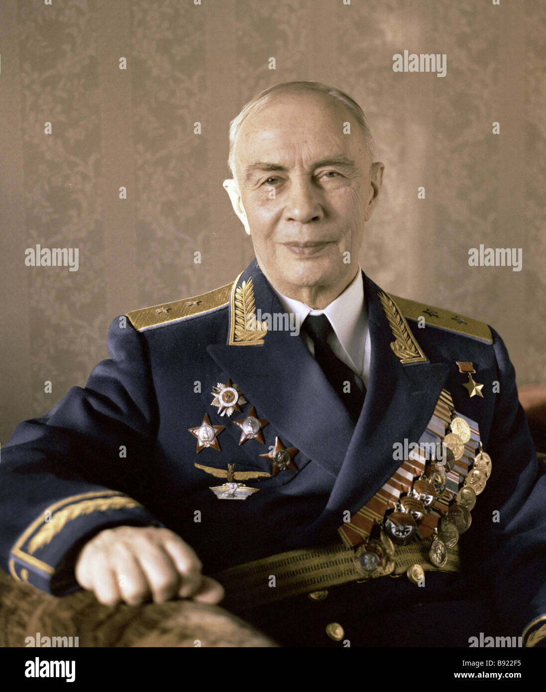 Hero of the Soviet Union and participant of the first non stop flight ...