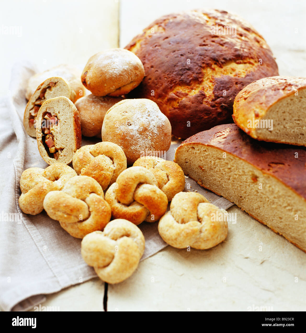 Newly baked bread Sweden Stock Photo - Alamy