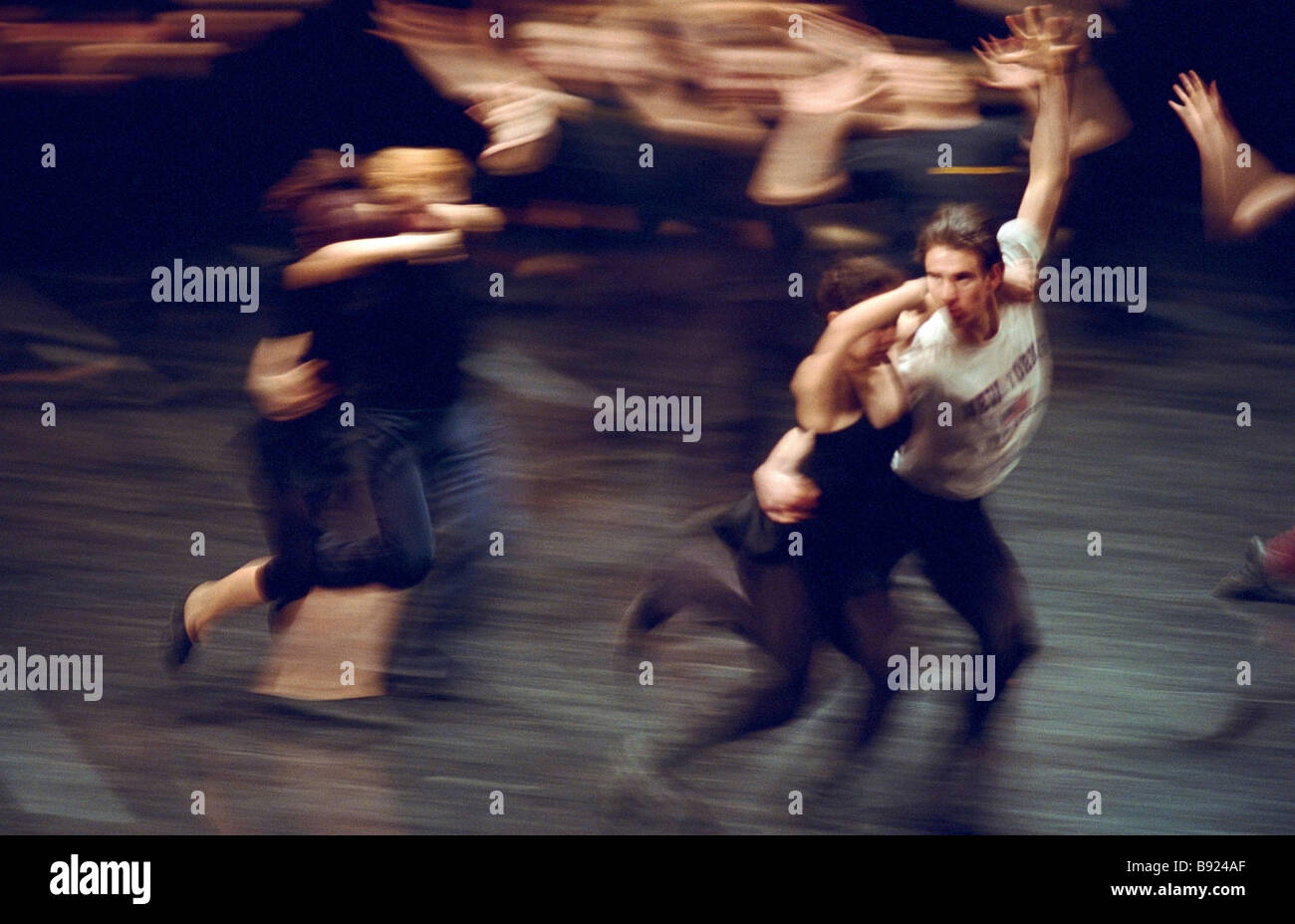 The Igor Moiseyev Folk Dance Company performing at the Bolshoi Theatre ...
