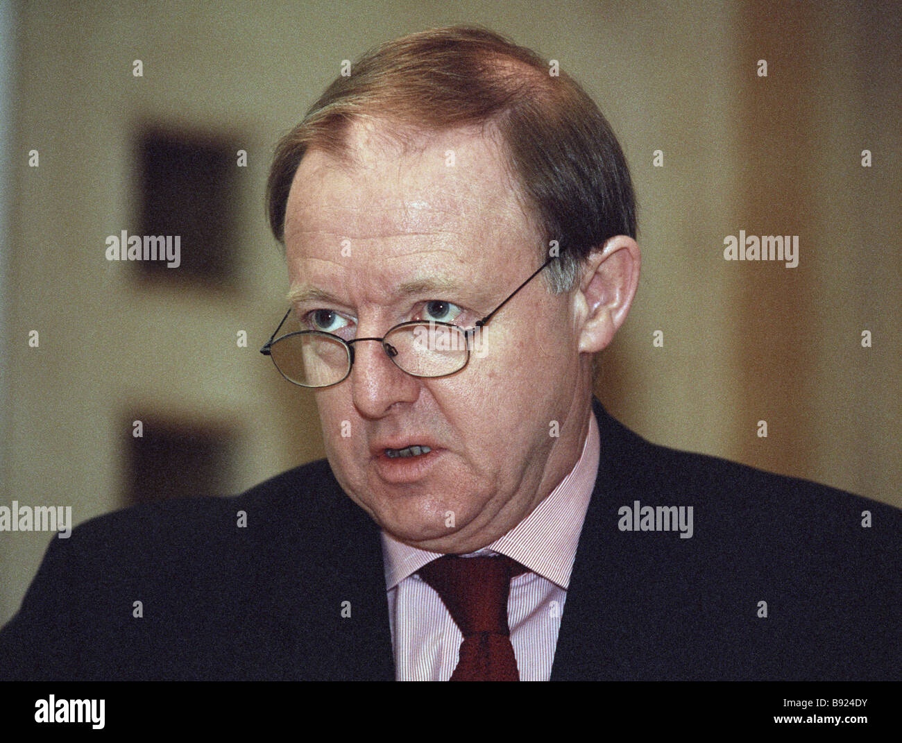 Sir Roderick Lyne British ambassador in Russia Stock Photo - Alamy