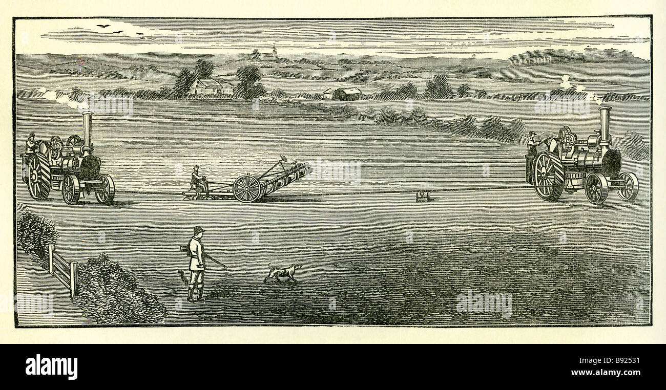 1800s plowing field hi-res stock photography and images - Alamy
