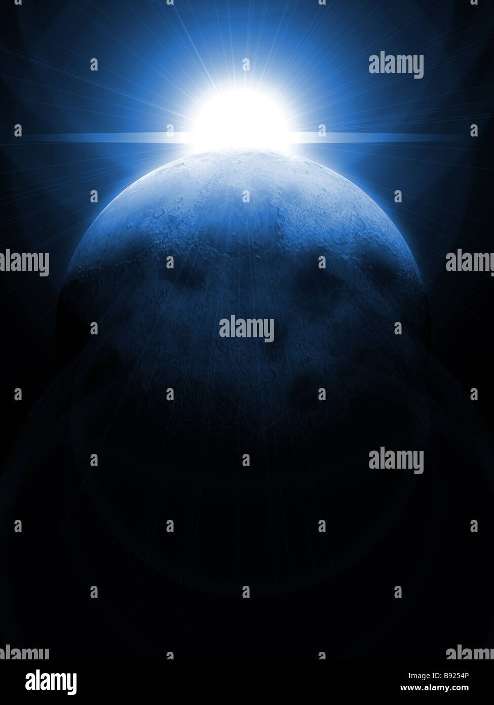 Eclipse of the moo hi-res stock photography and images - Alamy