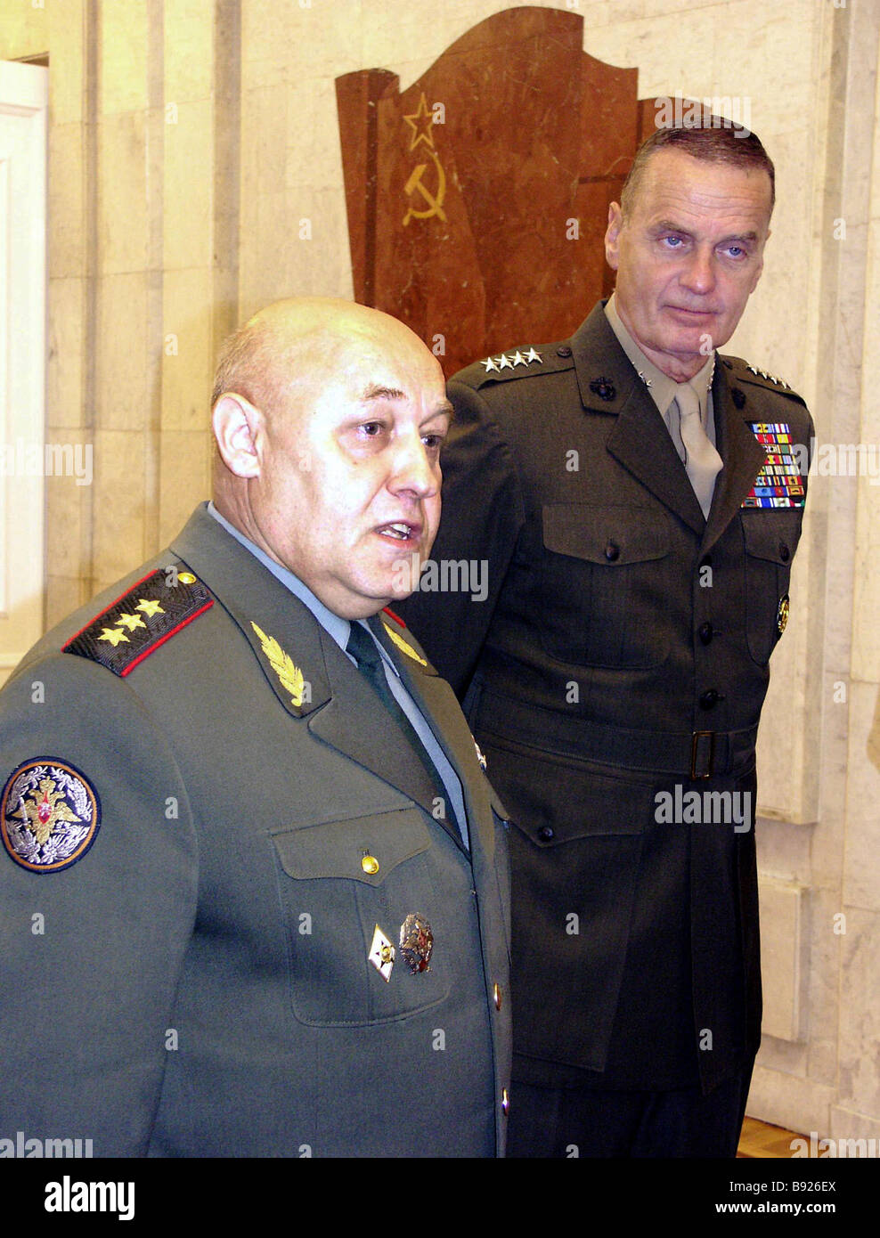 General Yuri Baluyevsky Chief of Staff of the Russian Armed Forces left ...