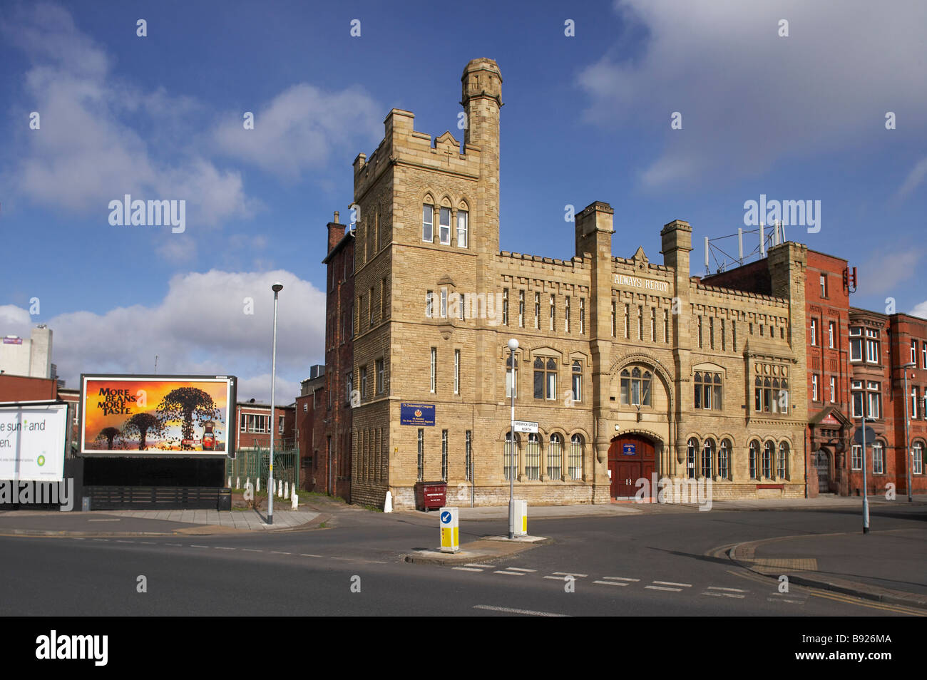 Ardwick or Army Barracks in Manchester UK Stock Photo - Alamy