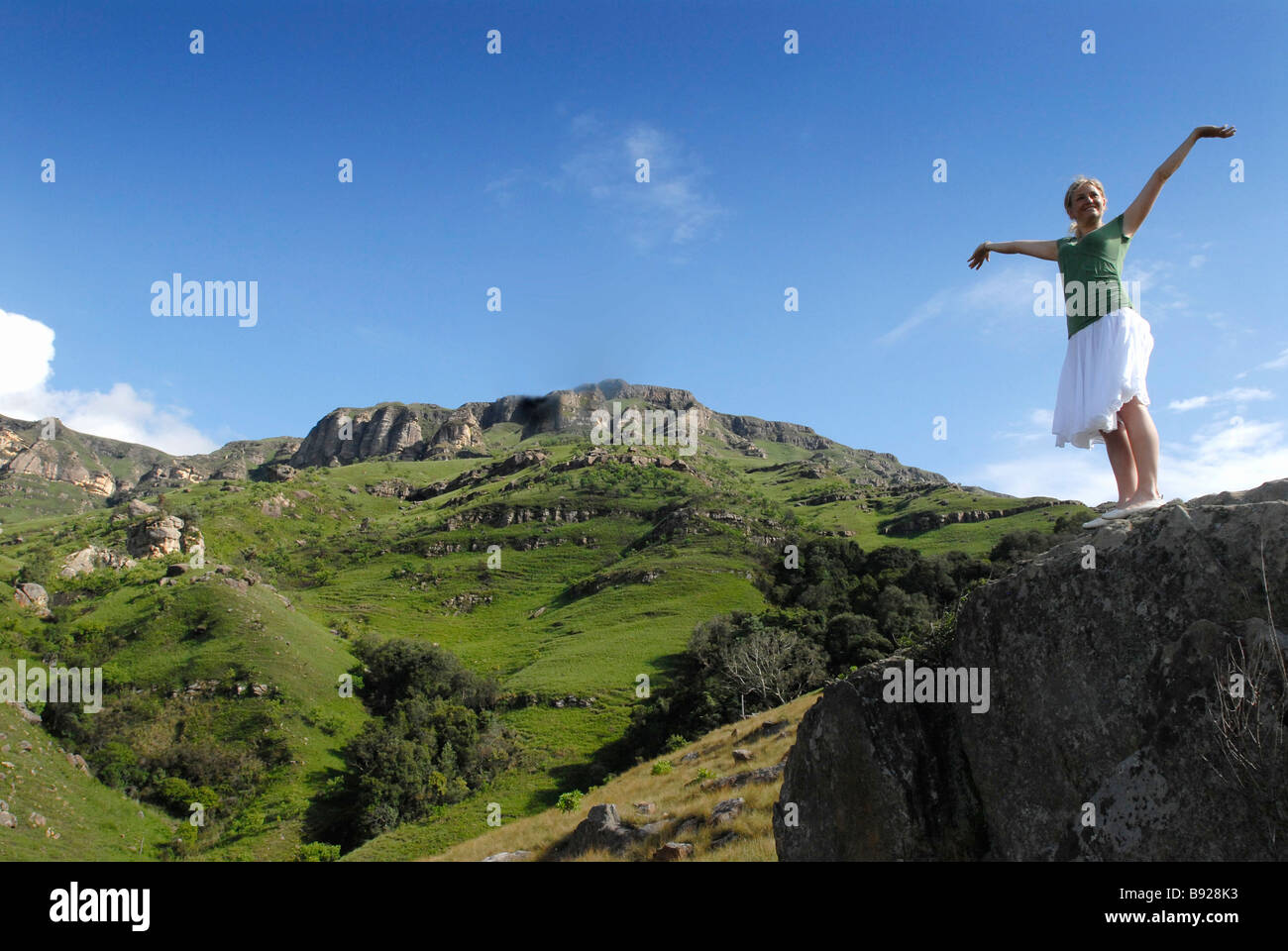 Arms upraised hi-res stock photography and images - Alamy