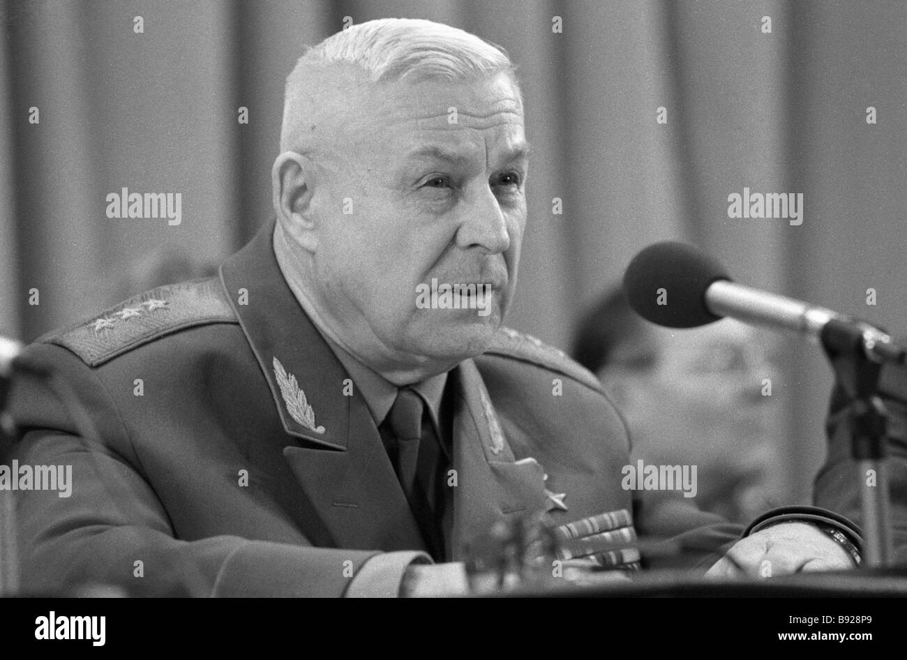 Colonel General Alexei Zheltov Soviet War Veterans Committee President ...