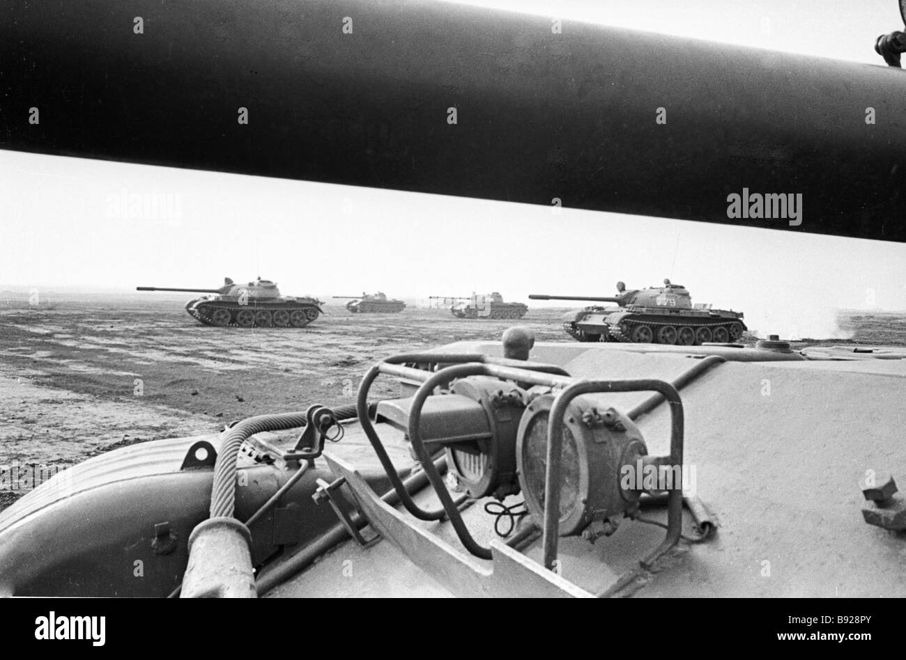 Tank Corps exercise Stock Photo - Alamy