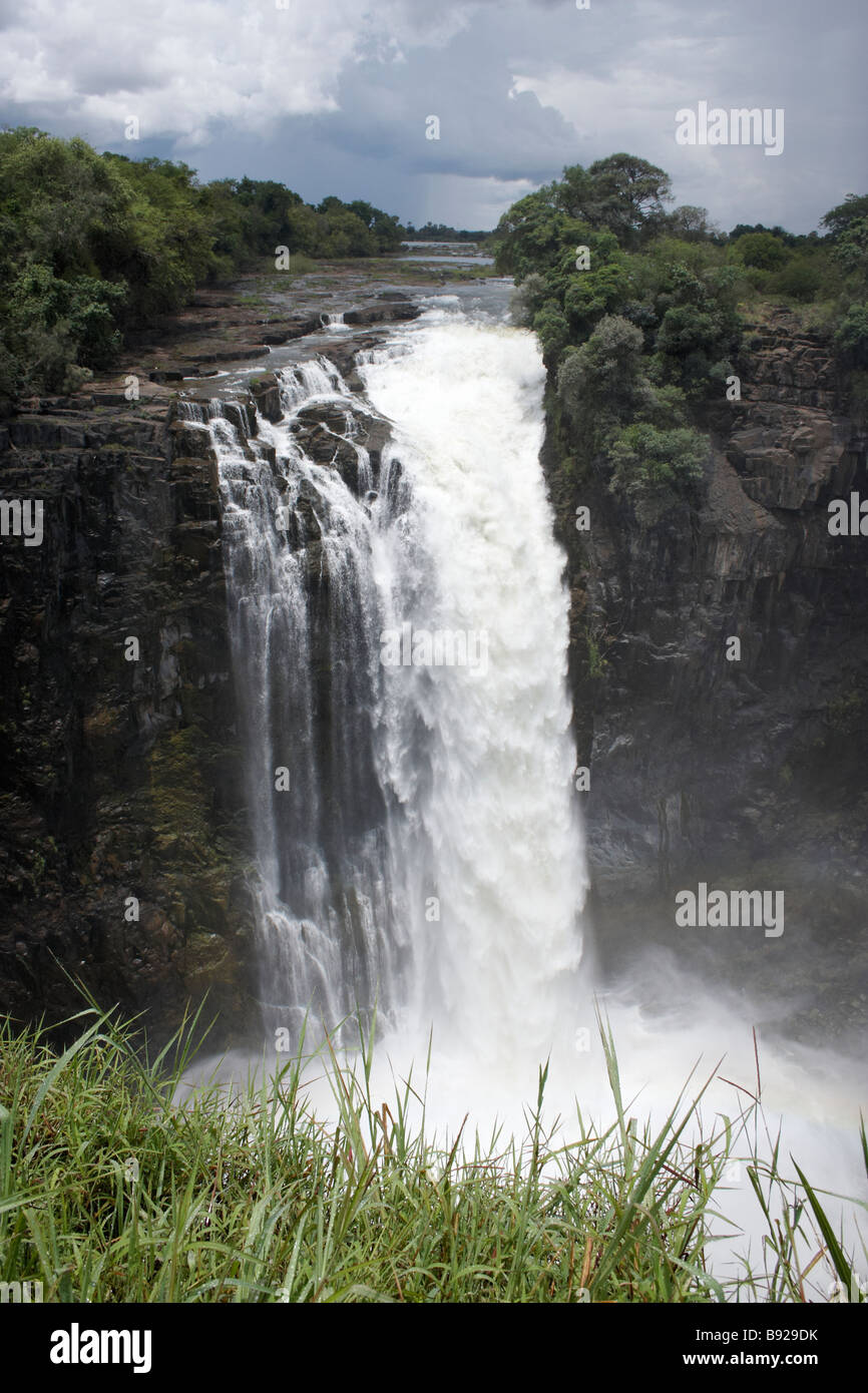 Devils Cataract Victoria Falls Matabeleland North Zimbabwe Stock Photo ...