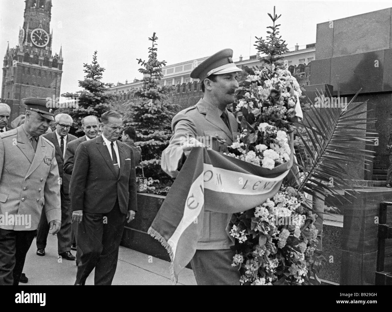 President of Socialist Federal Republic of Yugoslavia Josip Broz Tito ...
