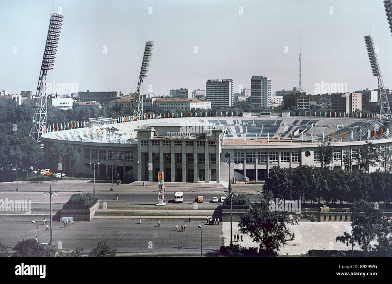 Dynamo stadium Moscow Stock Photo - Alamy