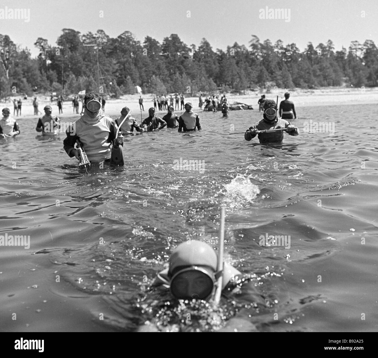 Scuba divers take part in first All Union team and individual ...