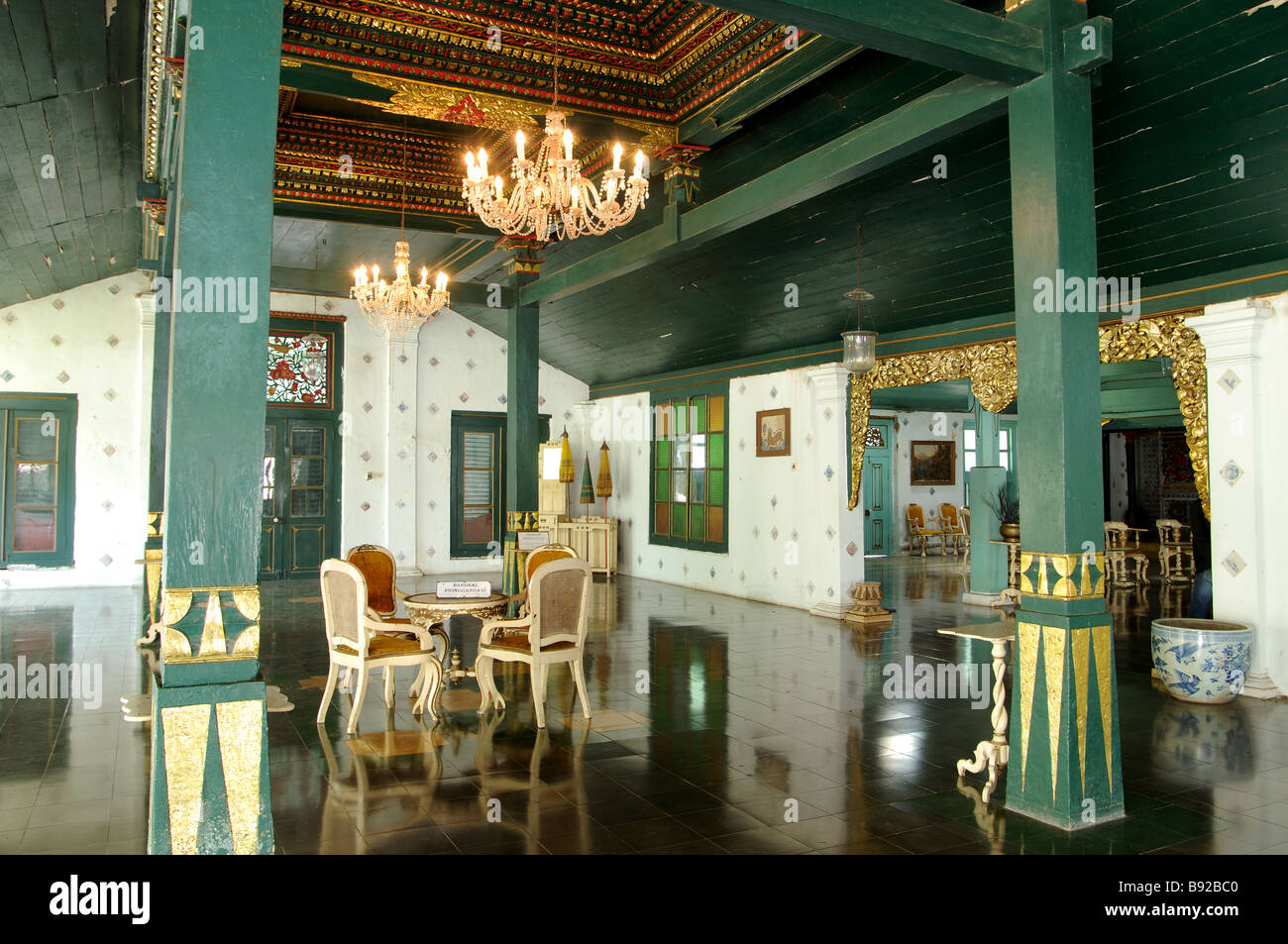 kraton kesepuhan cirebon java indonesia Stock Photo - Alamy