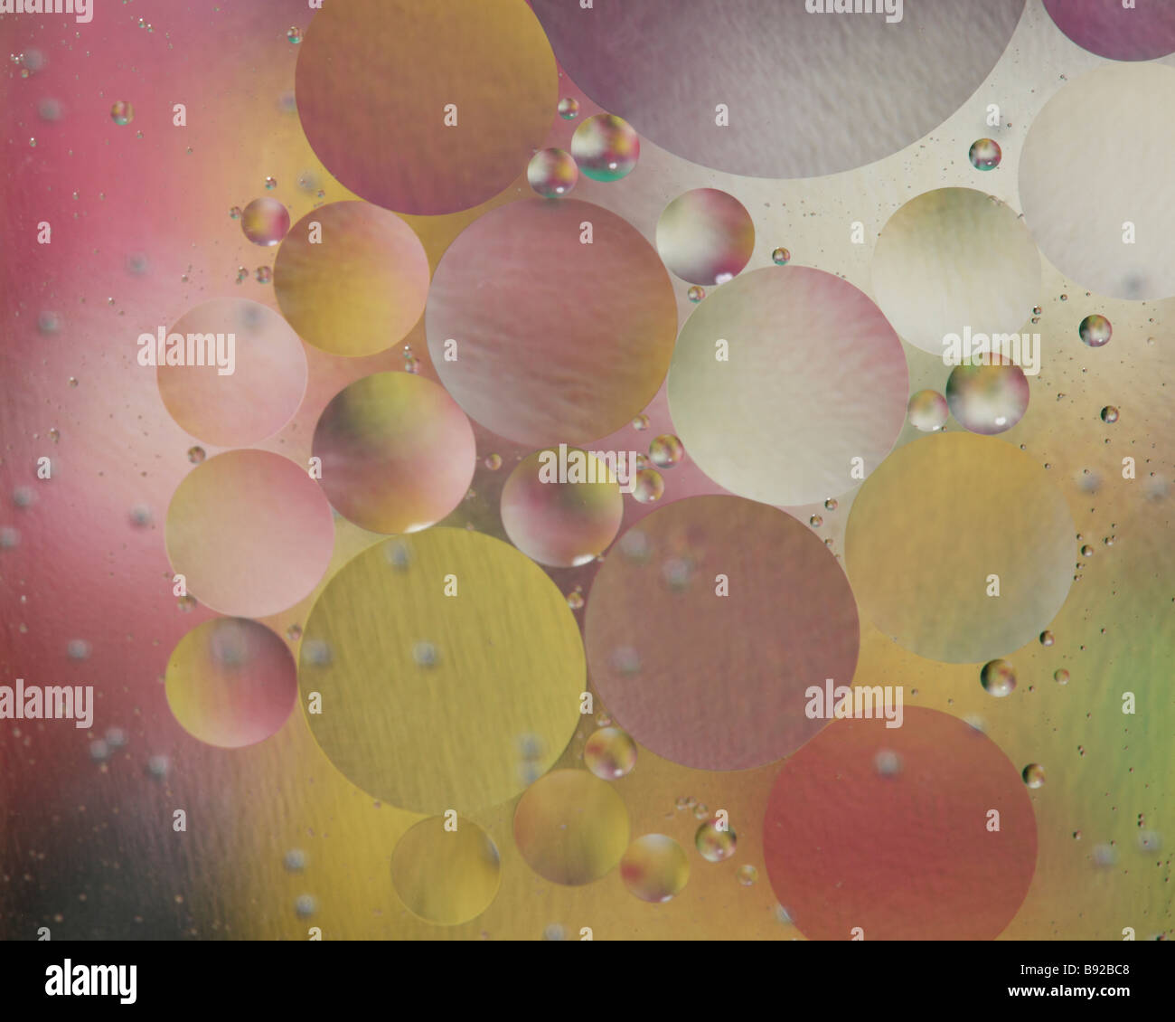 Abstract floating bubbles Stock Photo - Alamy