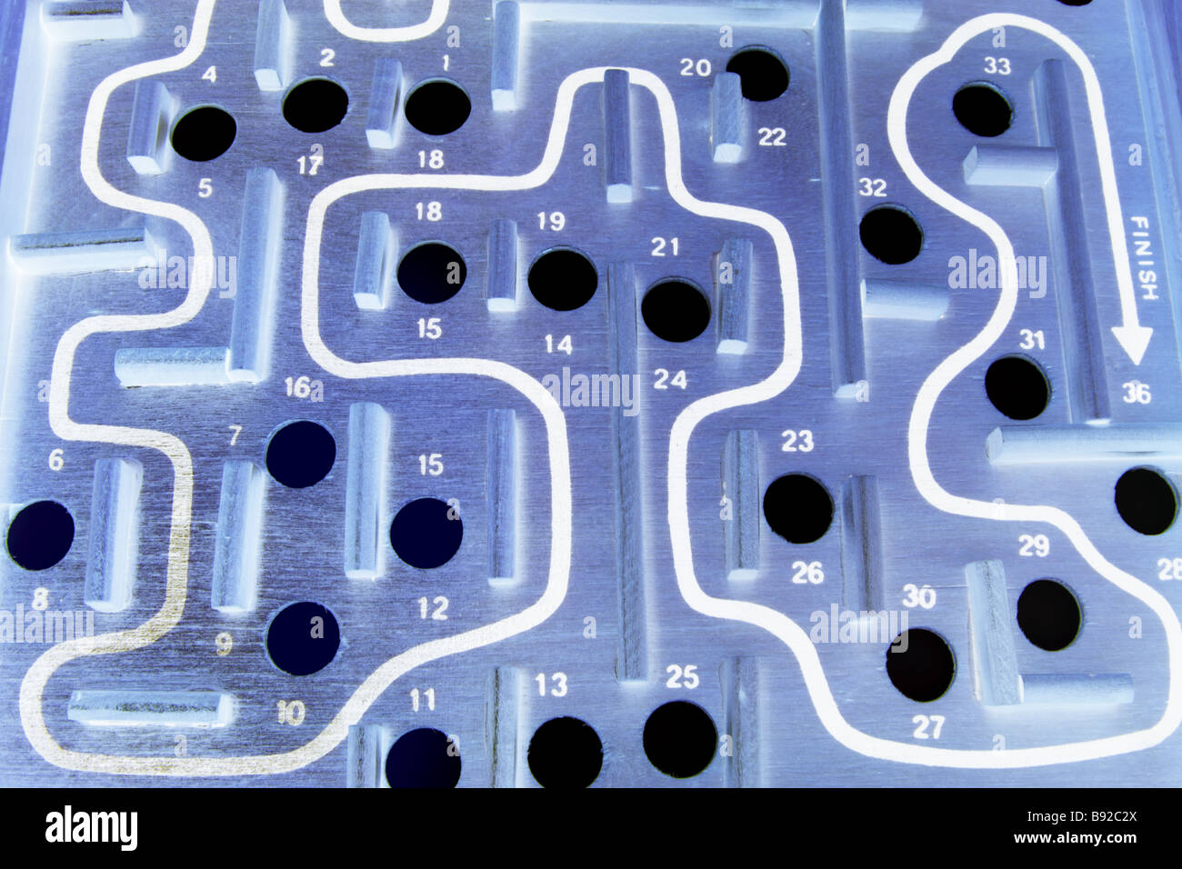 Ball maze hi-res stock photography and images - Alamy