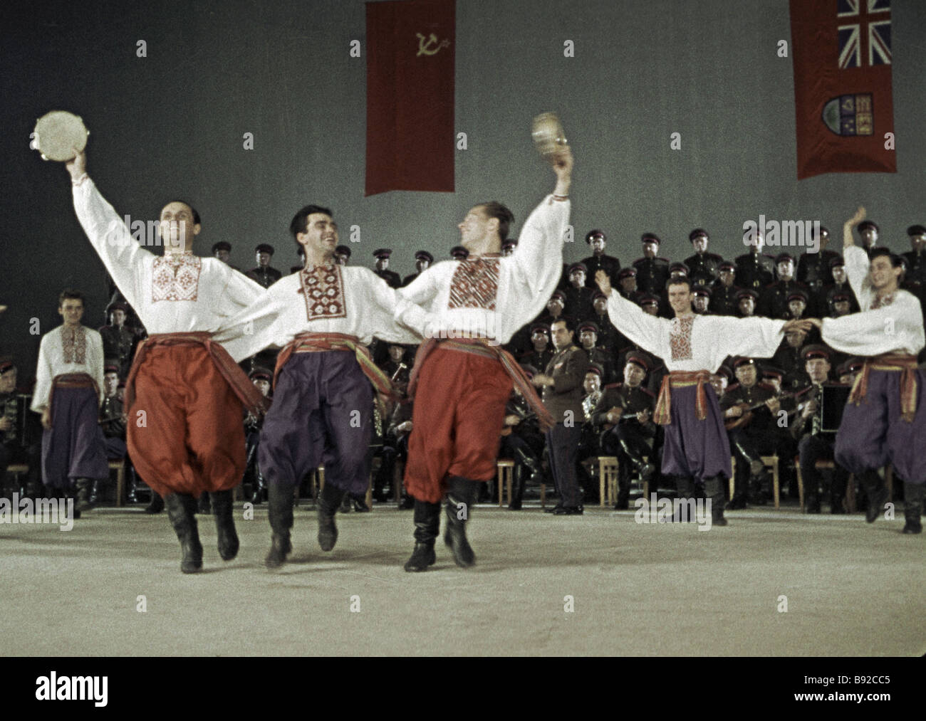 The Alexandrov Red Banner Song and Dance Company of the Soviet Army ...