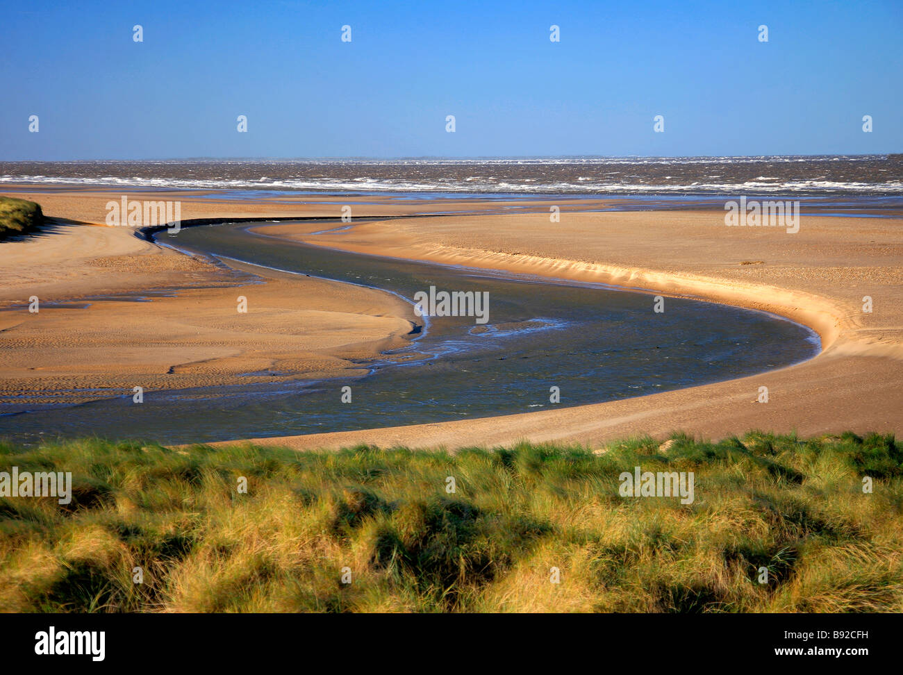View to Gore Point Holme Sand Dunes National Nature Reserve Holme Next ...