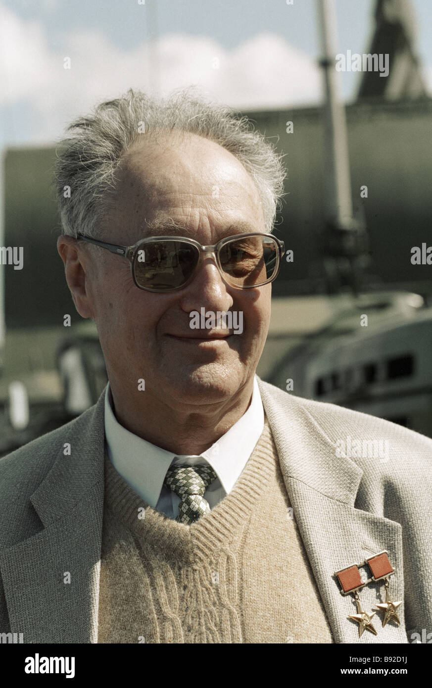 Academician Boris Bunkin general designer of Almaz Central Design ...