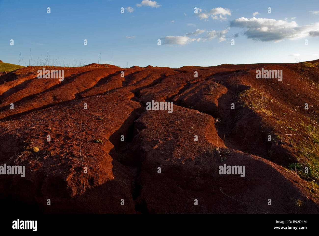 eroded soil in Italy Stock Photo - Alamy