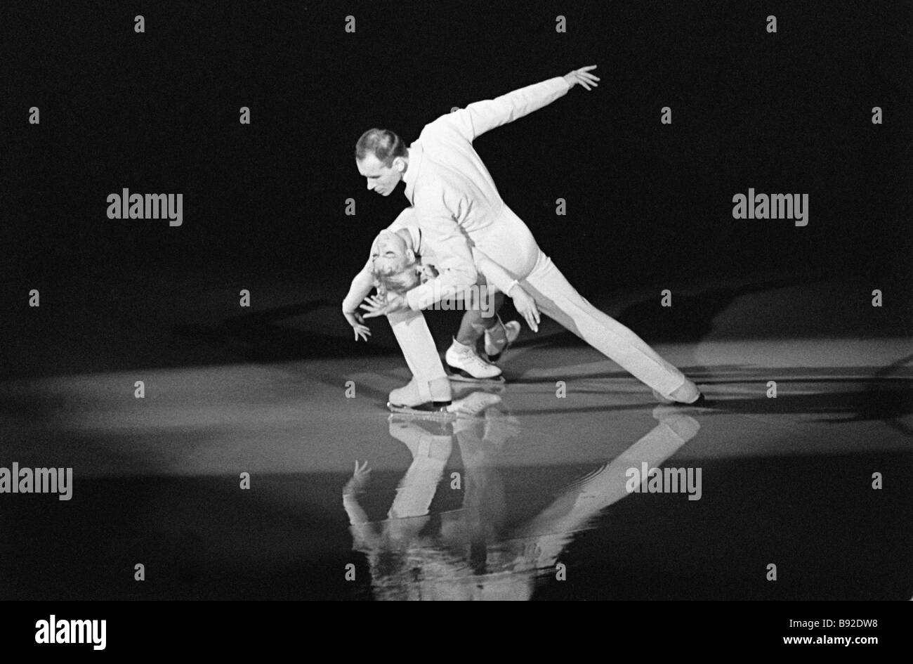 Many time world figure skating champions Lyudmila Belousova and Oleg ...