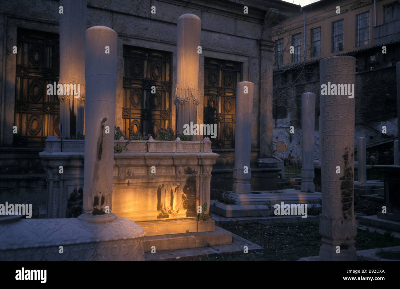 Ottoman tombstone headstone hi-res stock photography and images - Alamy
