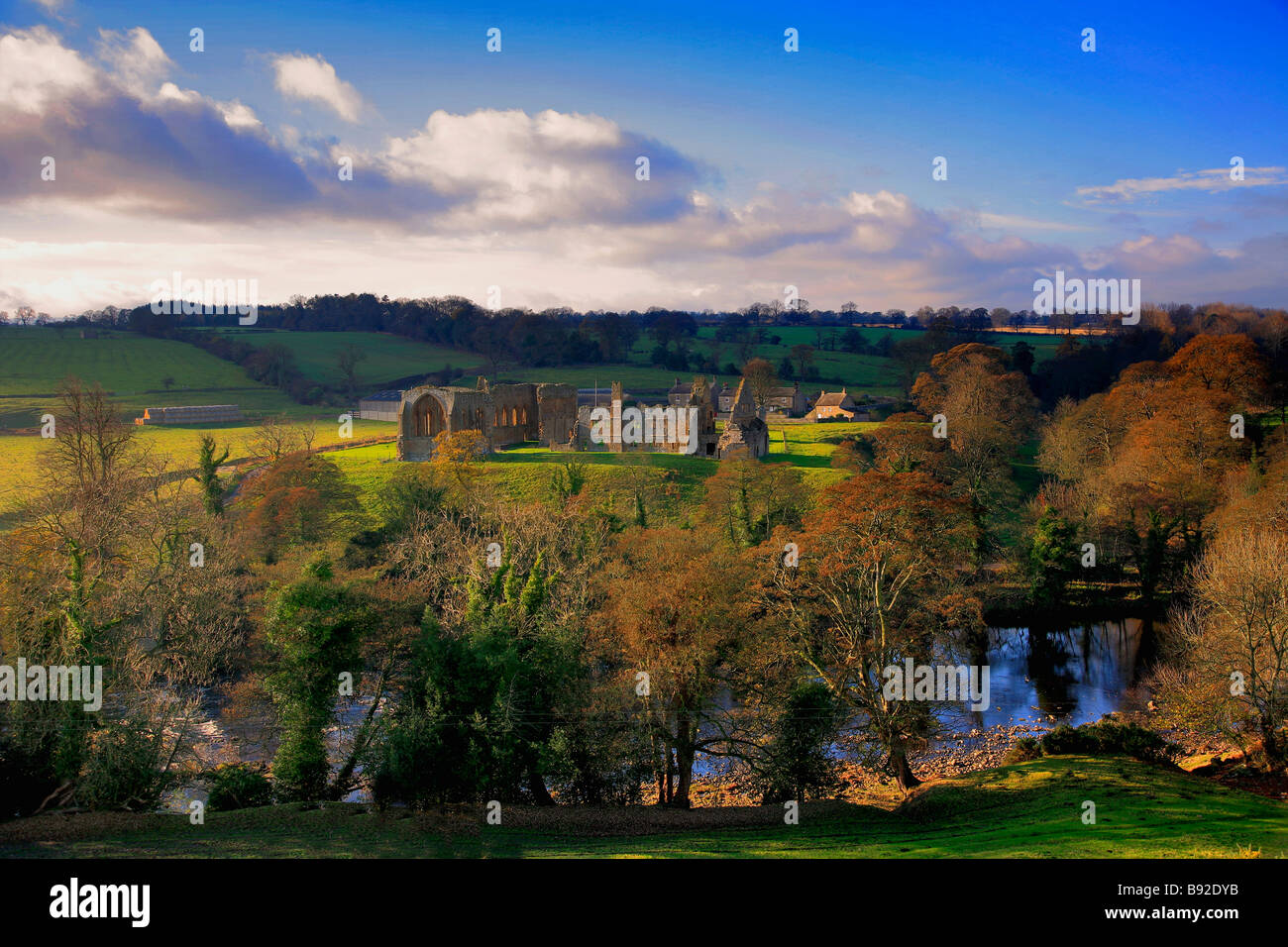 Durham egglestone abbey hi-res stock photography and images - Alamy