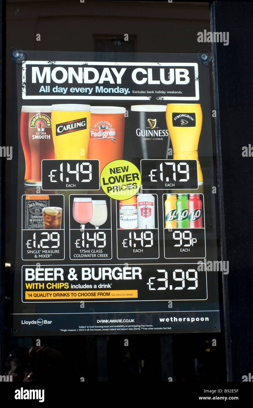 Alcohol pricing policy hi-res stock photography and images - Alamy