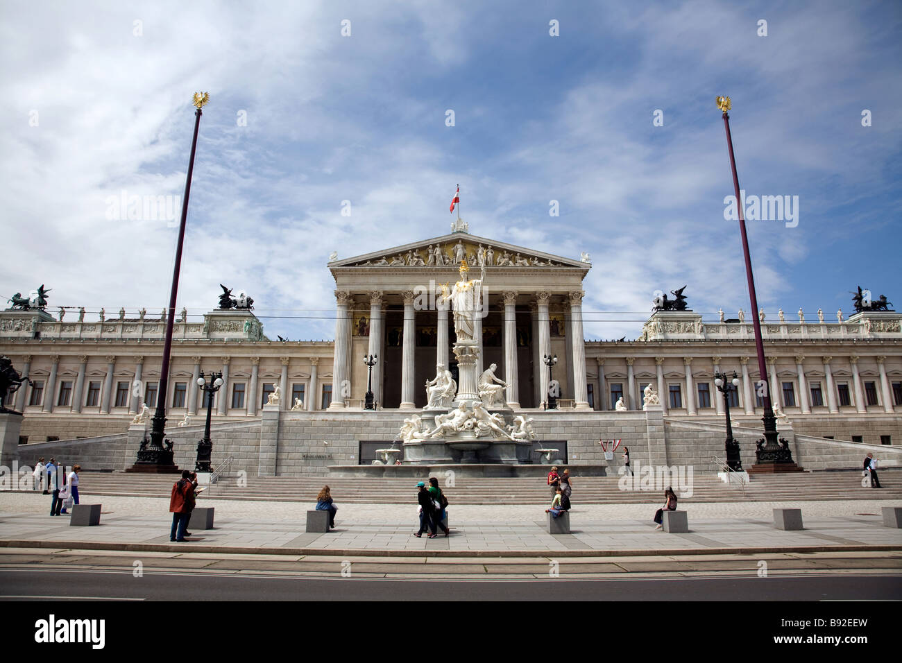 Austrian building vienna hi-res stock photography and images - Alamy