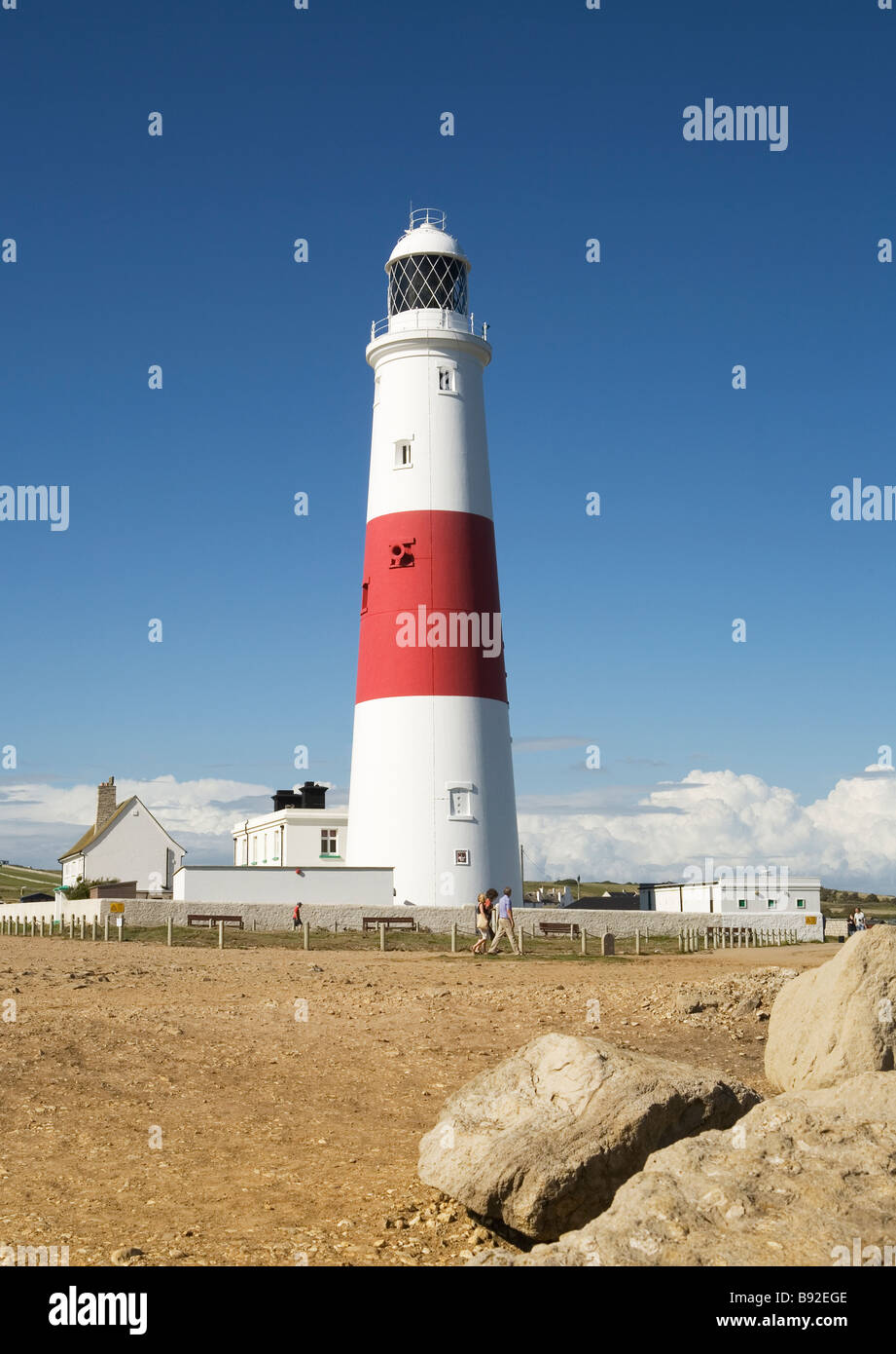 Portland Bill Light House Stock Photo - Alamy