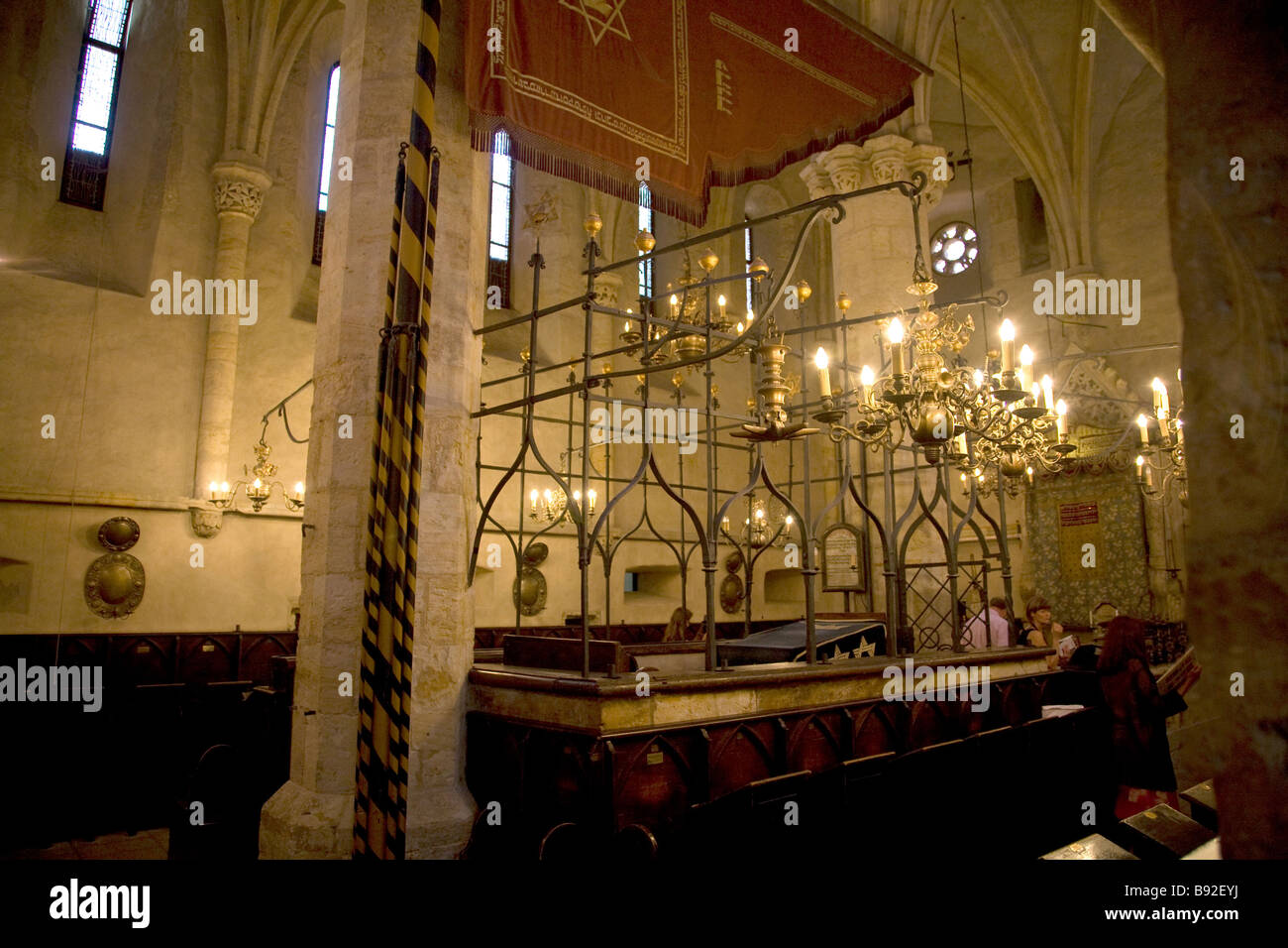 Prague Synagogue Interior High Resolution Stock Photography and Images ...