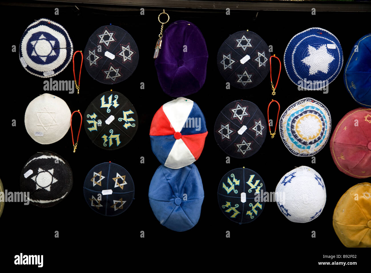 Jewish skull caps hi-res stock photography and images - Alamy