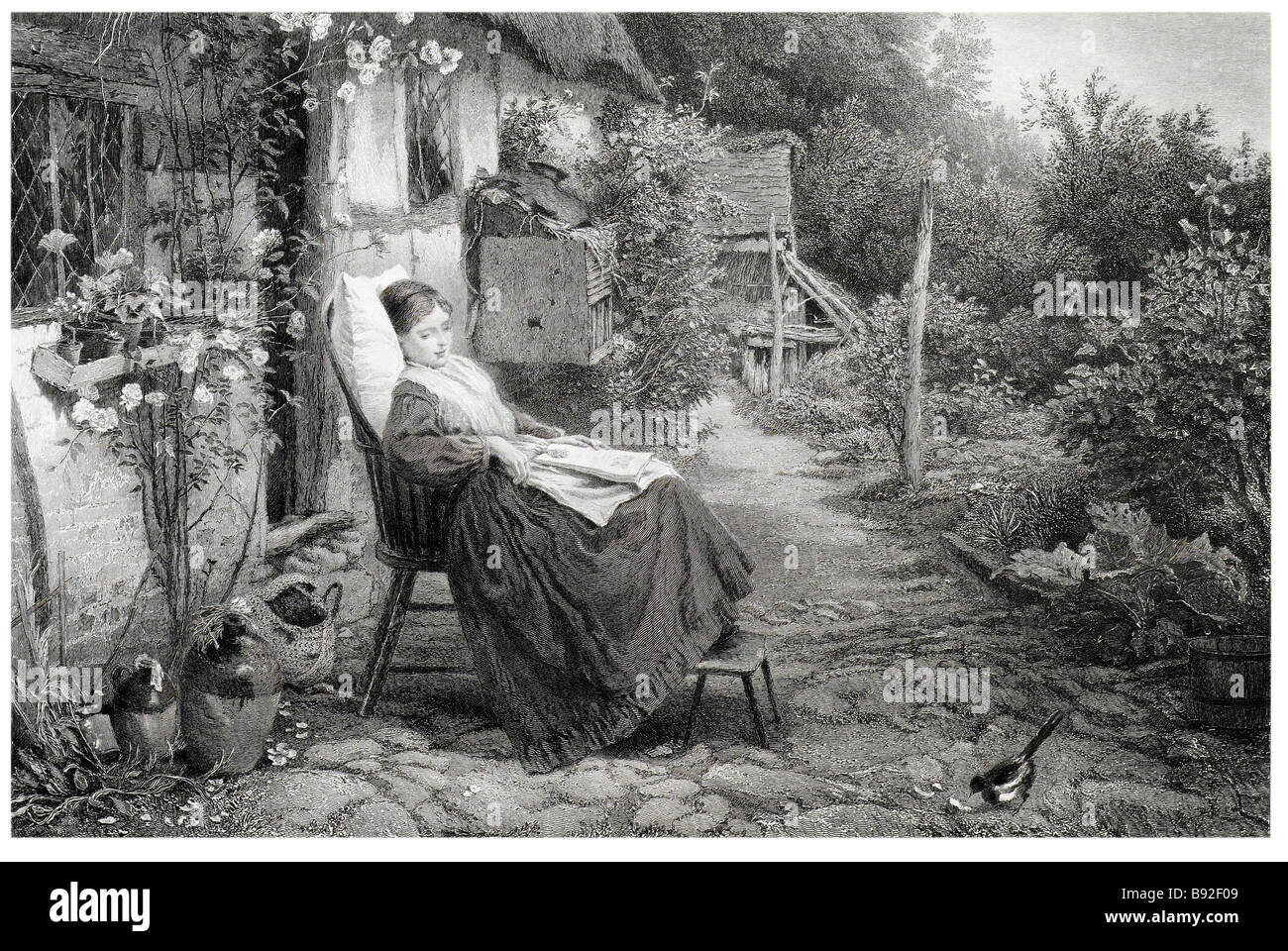 The Covalescent Myles Birket Foster Painter illustrator English 1825 ...