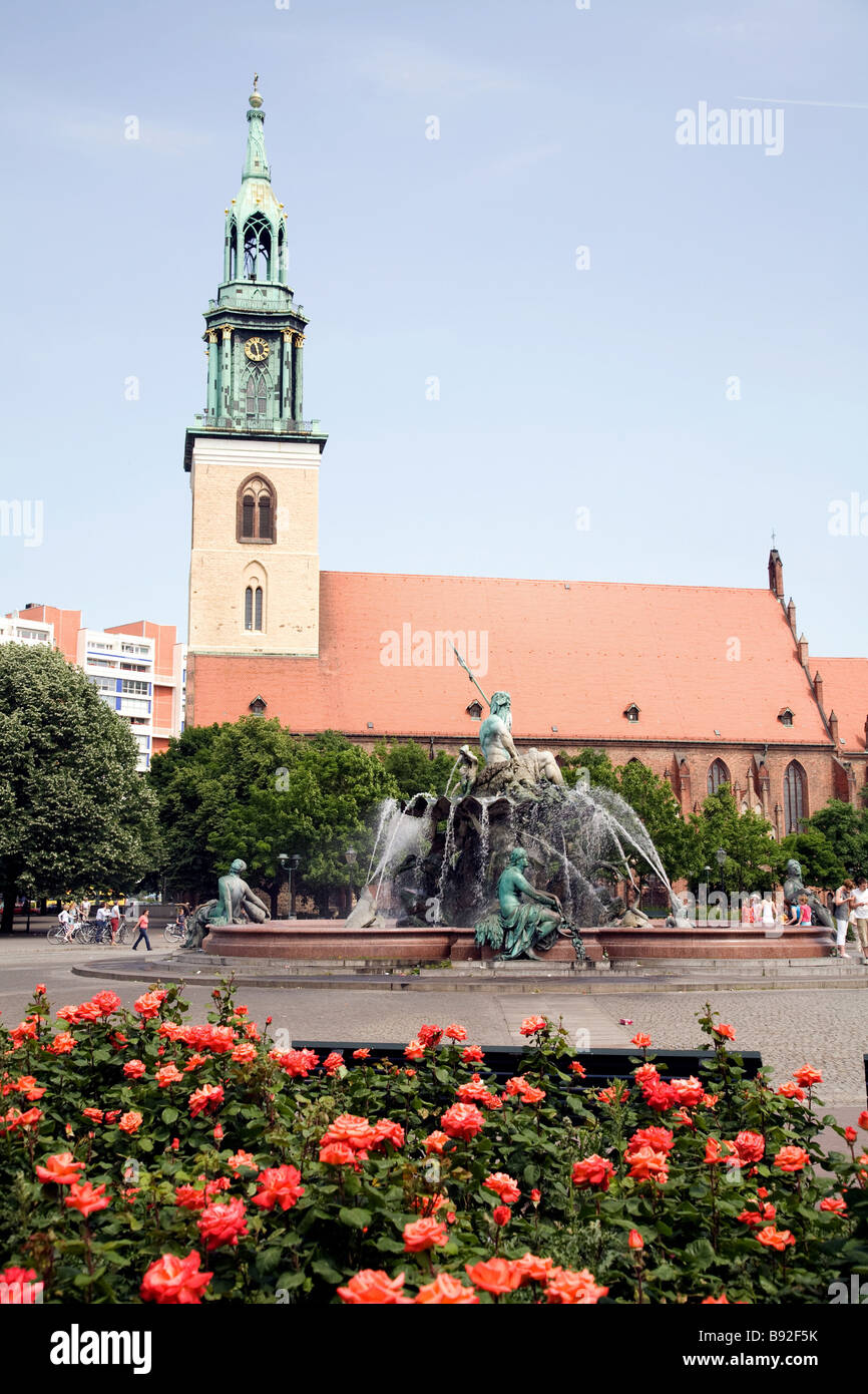Marienkirche St Mary's is one of the few remaining medieval buildings ...