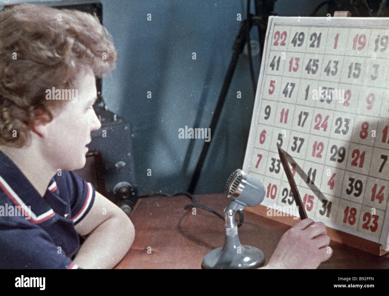 Cosmonaut Valentina Tereshkova training for a space flight Stock Photo - Alamy