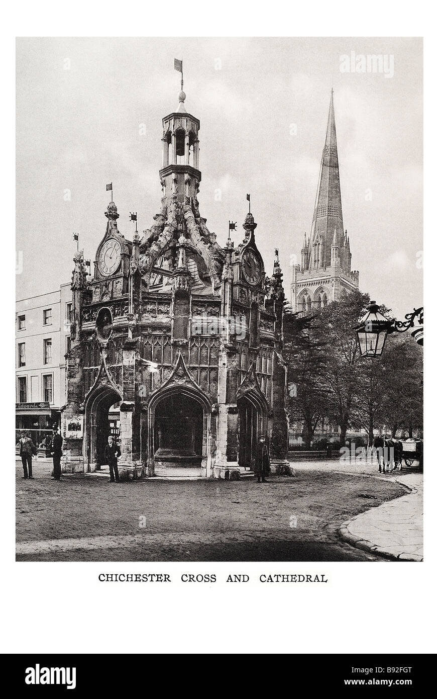 Chichester cathedral drawing hi-res stock photography and images - Alamy