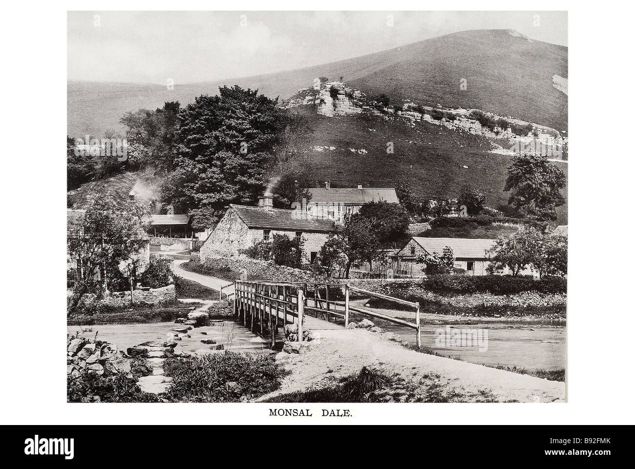 Monsal Dale is a valley in the Peak District of Derbyshire in England ...