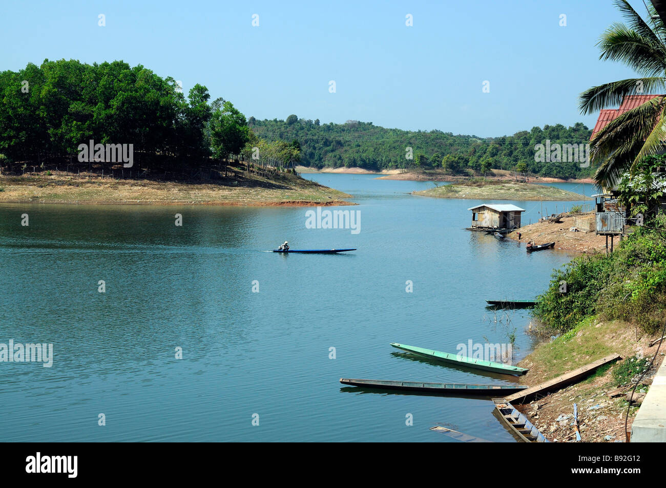 Ang nam ngum reservoir hi-res stock photography and images - Alamy