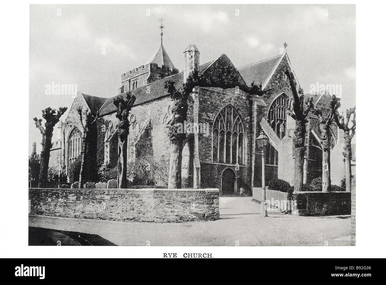 rye church the town of rye still retains many of its ancient features ...