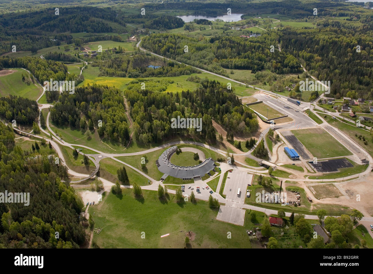 Tehvandi Sport Center, Valga County, Estonia, Europe Stock Photo - Alamy