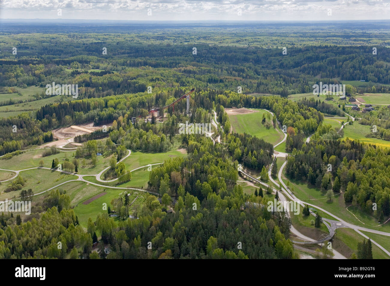 Tehvandi Sport Center, Valga County, Estonia, Europe Stock Photo - Alamy