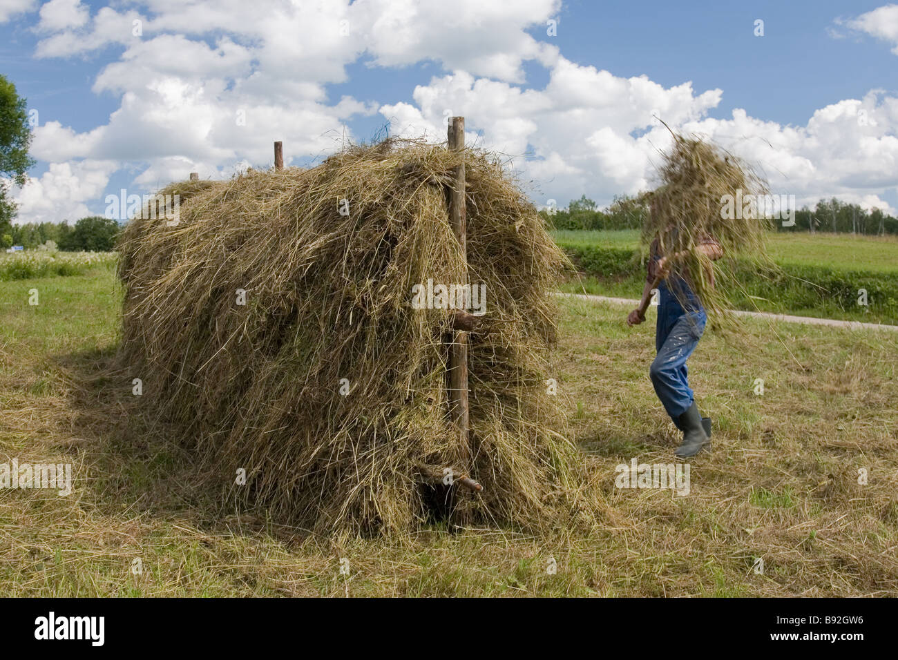 Rural labour europe hi-res stock photography and images - Alamy