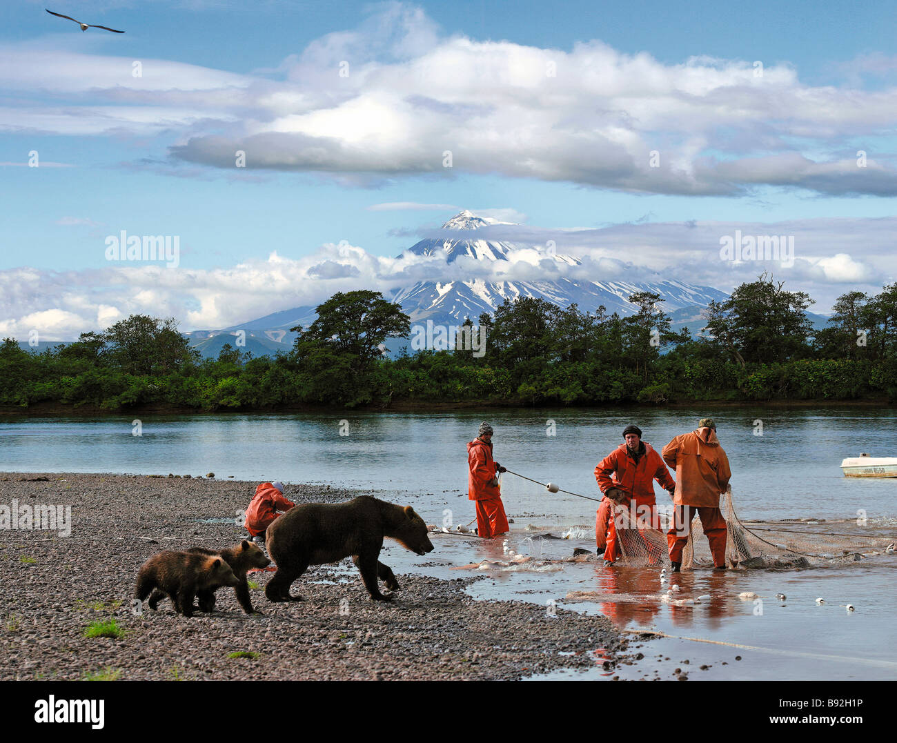 The Belaya riverside Koryak Autonomous Okrug Stock Photo - Alamy