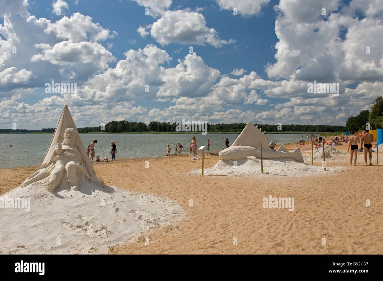 Tamula lake beach hi-res stock photography and images - Alamy