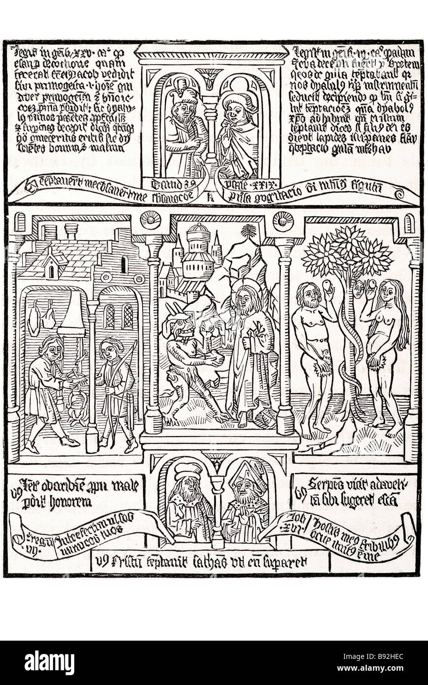 Temptation of adam and eve hi-res stock photography and images - Alamy