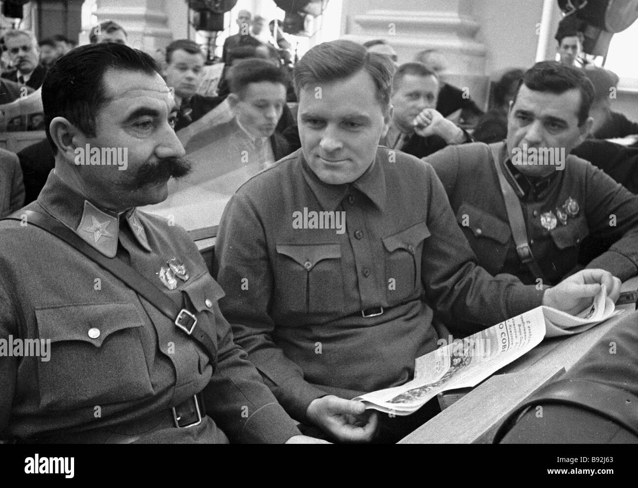 Semyon Budyonny Marshal of the Soviet Union 1935 three time Hero of the ...